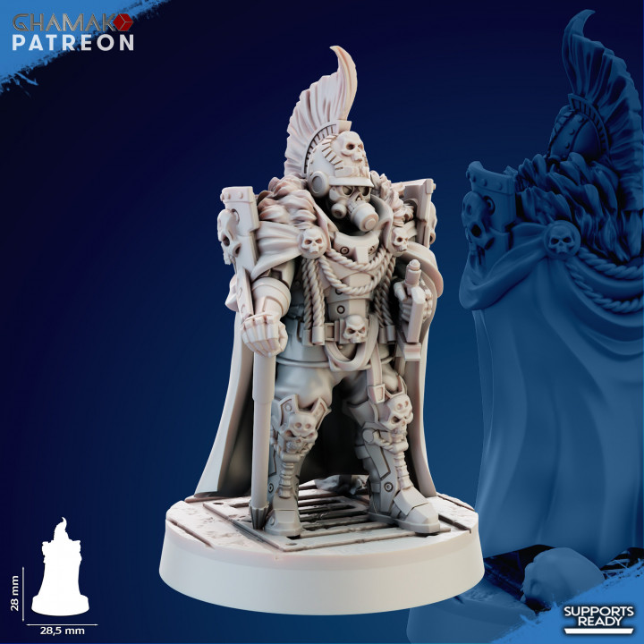 3D Printable Panzergrenadier Command Squad by Ghamak