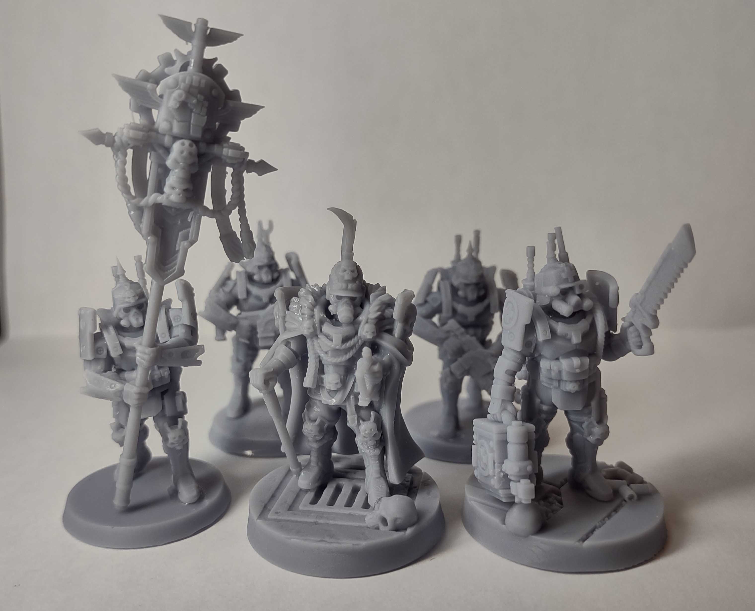 3D Printable Panzergrenadier Command Squad by Ghamak