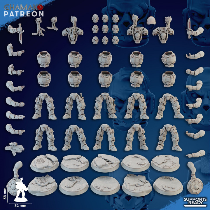 3D Printable Sci-Fi release - July 2023 by Ghamak