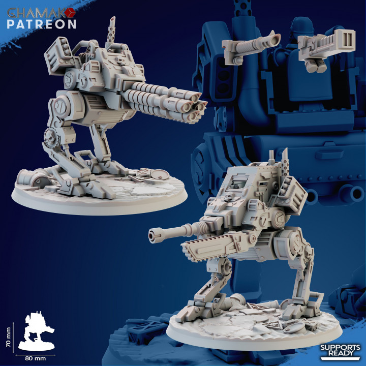 3D Printable Sci-Fi release - July 2023 by Ghamak