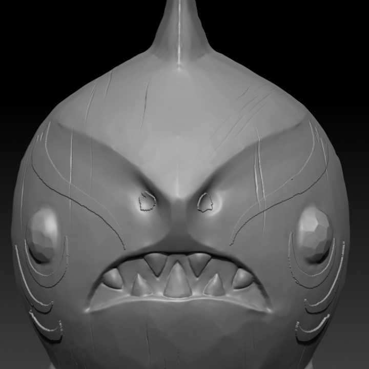 3D Printable Shiver's Mask by Zoe Caggiano