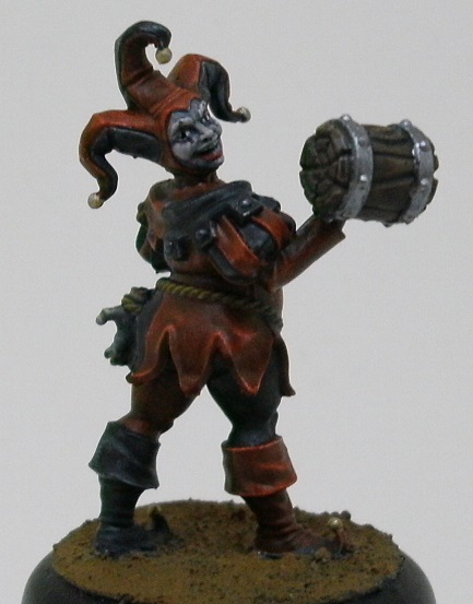 3D Printable Evil Jester [PRE-SUPPORTED] by Vae Victis Miniatures