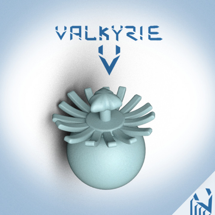 3D Printable Zelda Bomb Flower by Vacona