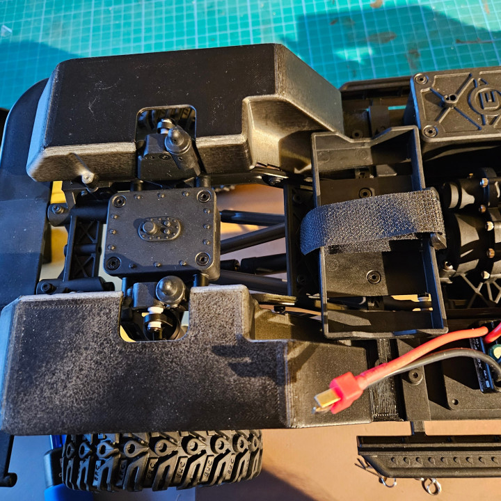 3D Print of Utron detail parts by tuxstang