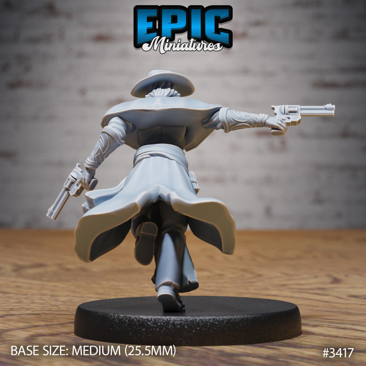 3D Printable Holy Gunslinger Set / Headhunter / Protector / Robber ...