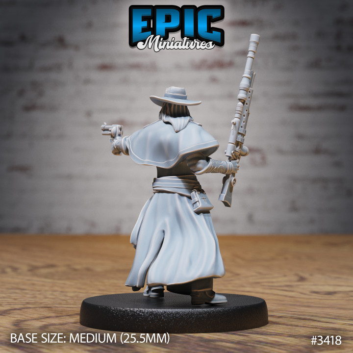 3D Printable Holy Gunslinger Set / Headhunter / Protector / Robber ...