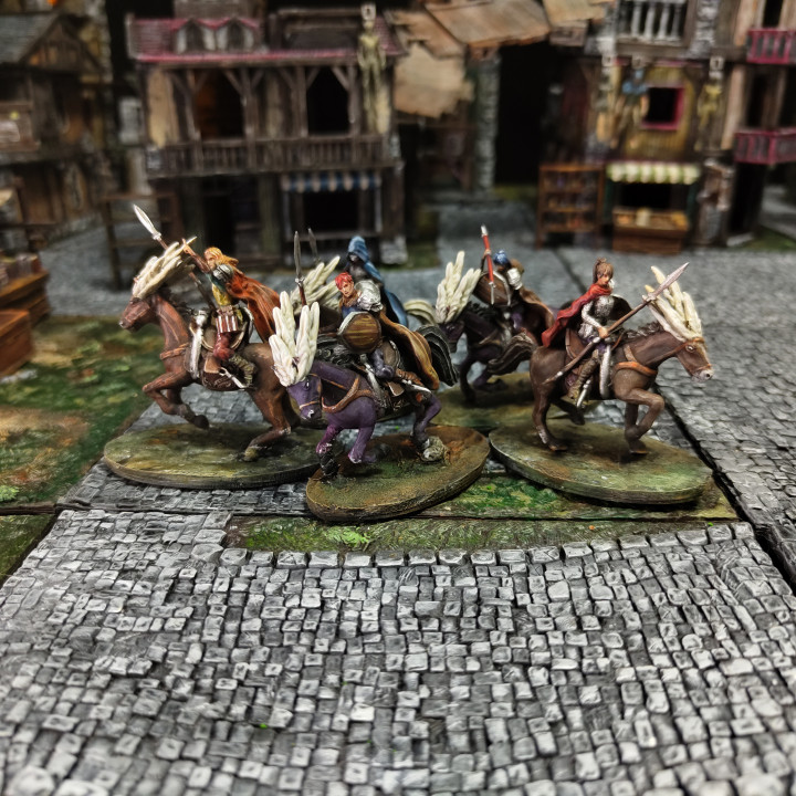 3D Printable Errant Knights by Sin's Miniatures