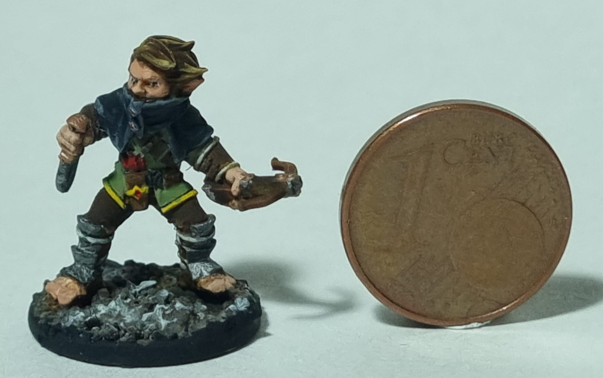 3D Printable Halfling Male Rogue - RPG Hero Character D&D 5e - Titans ...