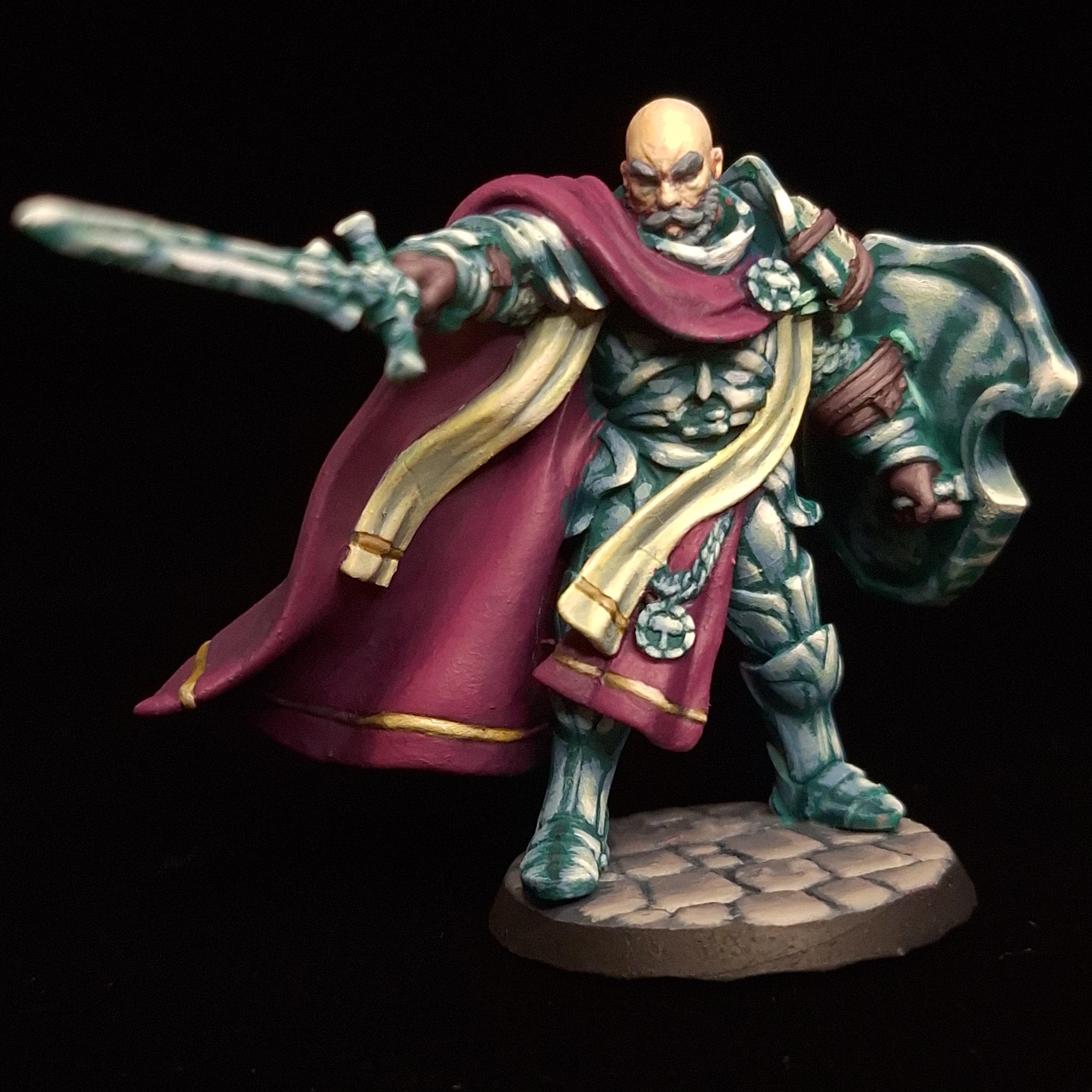 3D Printable Human Male Paladin - RPG Hero Character D&D 5e - Titans of ...