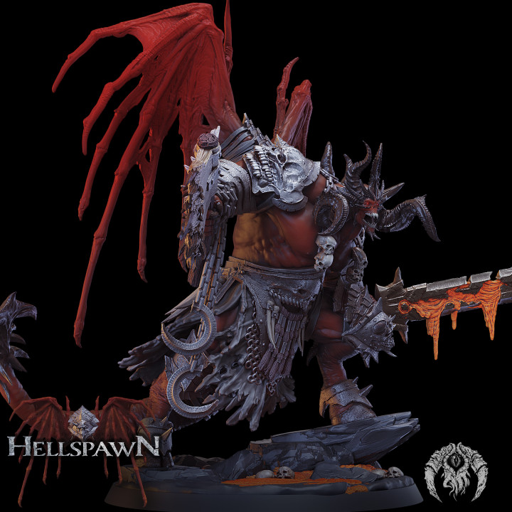 3D Printable Hellspawn: Collection by Bestiarum Miniatures