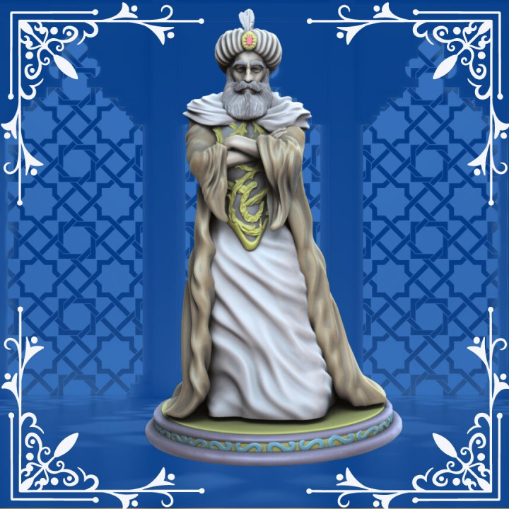 3D Printable Sultan by MiniaturesCraze