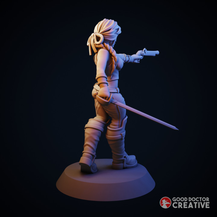 3D Printable Nadia - Beast Hunter by Good Doctor Creative