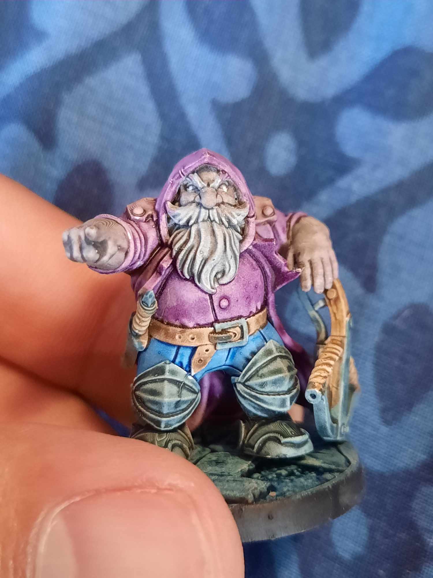 3D Printable Dwarf Crossbowman 3 [PRE-SUPPORTED] Dwarf Ranger by ...