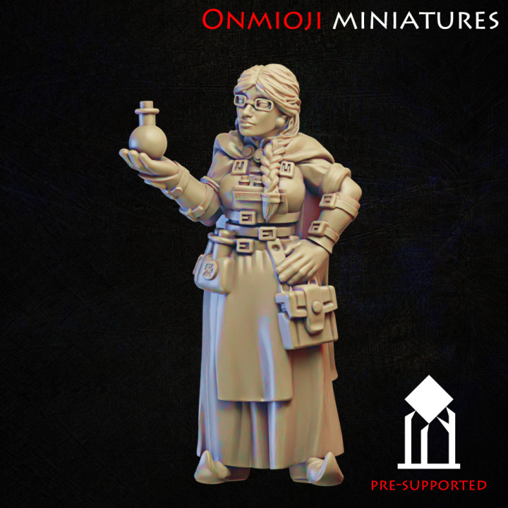 3D Printable Alchemist by Stanislav Kuznetsov