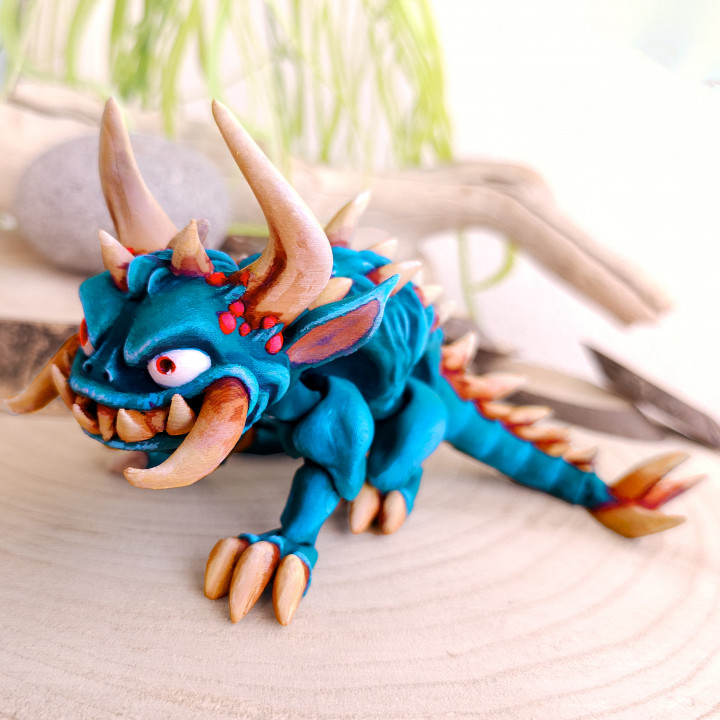 3D Printable Hodag, Midwestern Cryptid by TwistyPrints