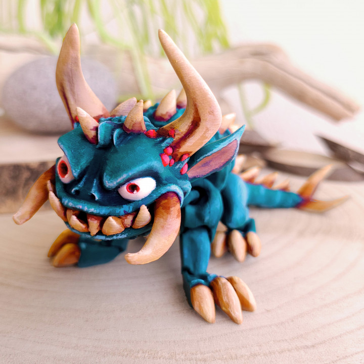 3D Printable Hodag, Midwestern Cryptid by TwistyPrints