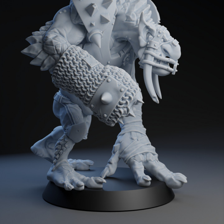 3D Printable Fantasy Football professional Troll Bruiser by BruteFun ...
