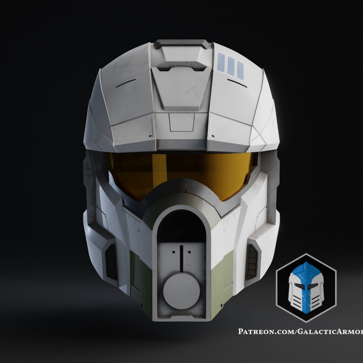 3D Printable ARF Spartan Mashup Helmet - 3D Print Files by Galactic Armory