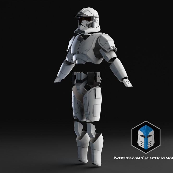 3D Printable Clone Spartan Armor Mashup - 3D Print Files by Galactic Armory