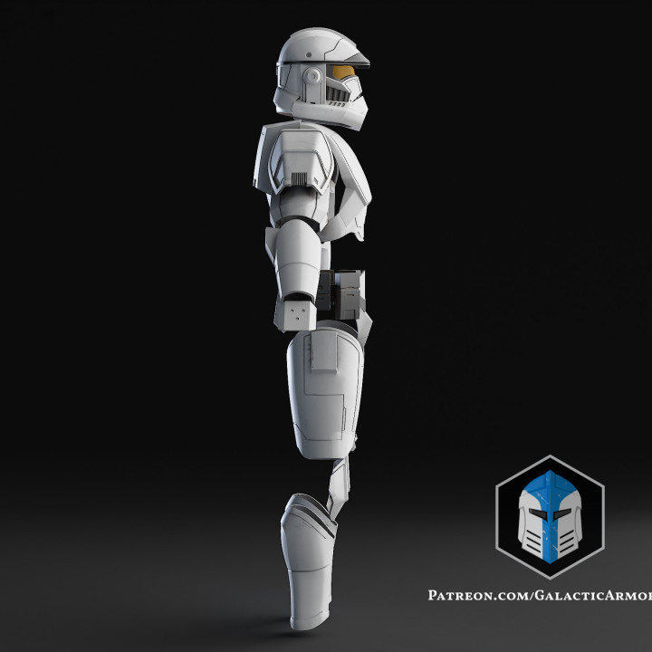 3D Printable Clone Spartan Armor Mashup - 3D Print Files by Galactic Armory