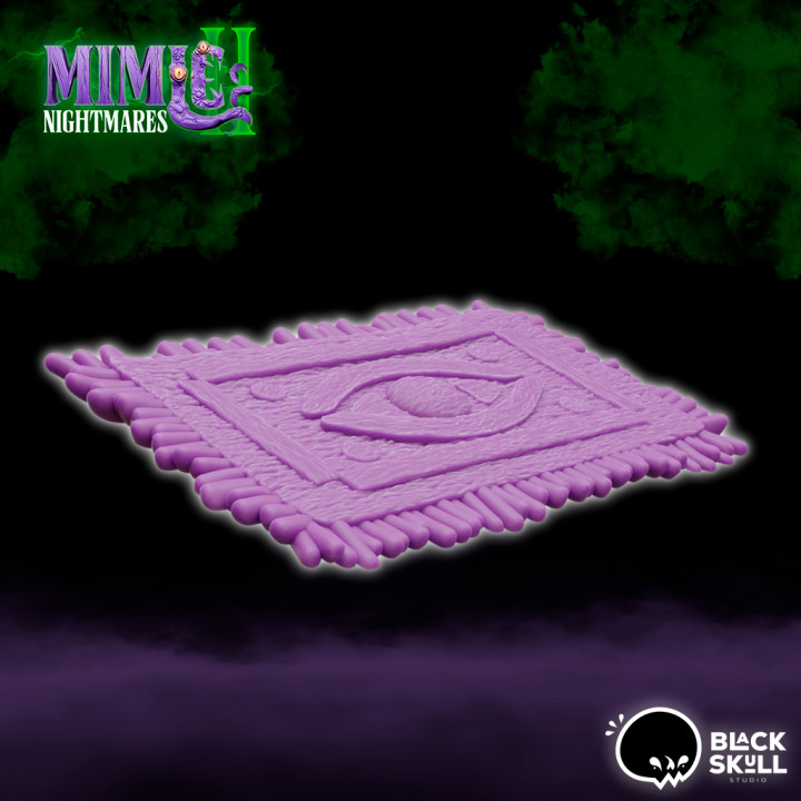 3D Printable Mimic Ladder w/ Rug by Black Skull Studio