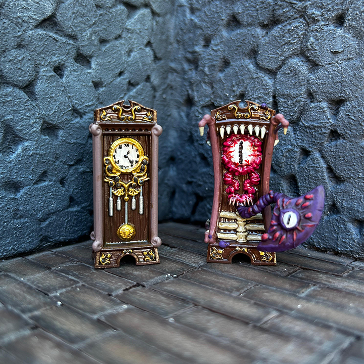 3D Print of Mimic Clock by OneMinis