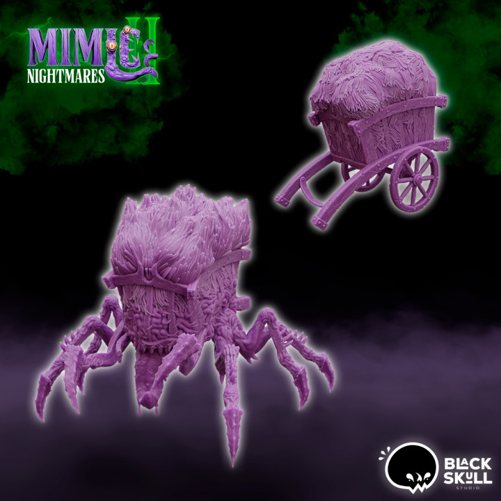 3D Printable Mimic Cart by Black Skull Studio