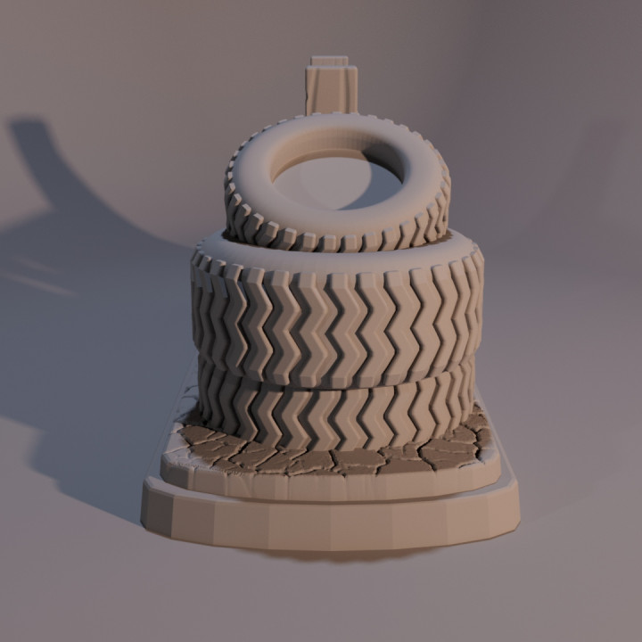 3D Printable Ramshackle walls pack by The Cackling Kobold Company