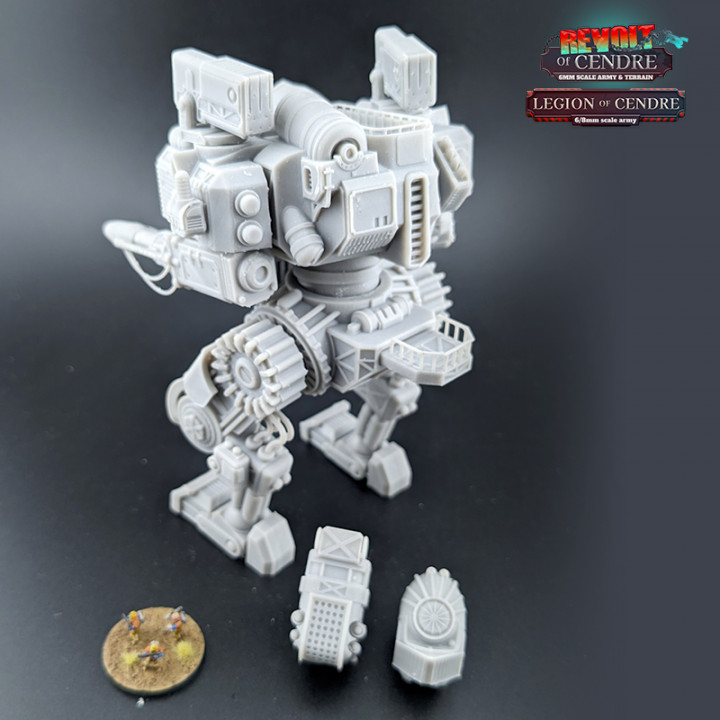 3D Printable Revolt of Cendre - Heavy Titan by Bishok