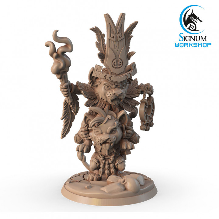 3D Printable Mufaro and Baruti, Sons of Pride by Signum Workshop