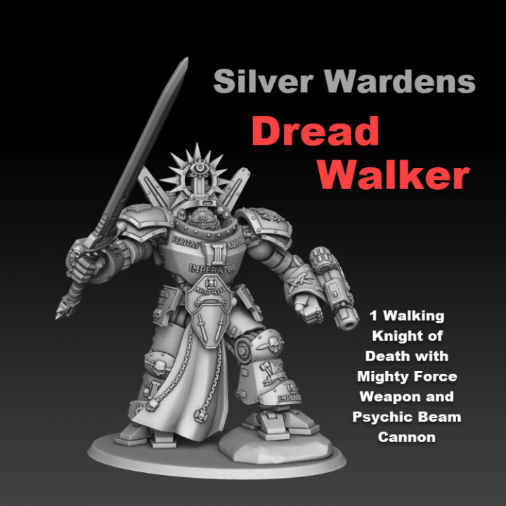 3D Printable Silver Wardens CAP Kit (presupported) by Chad Hoverter