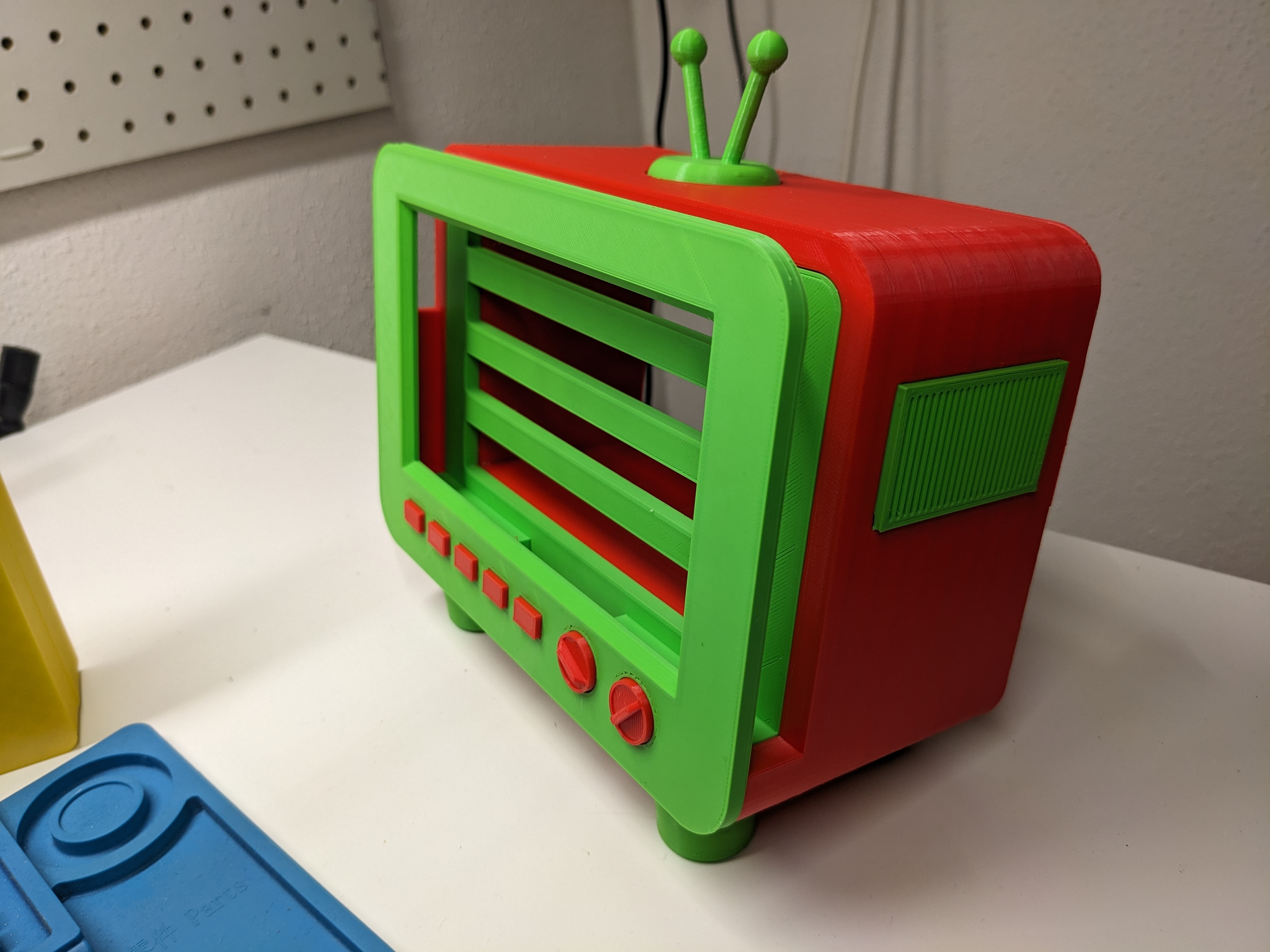 3D Printable Mini TV Stand Compatible with Switch (OLED/Original) by ...