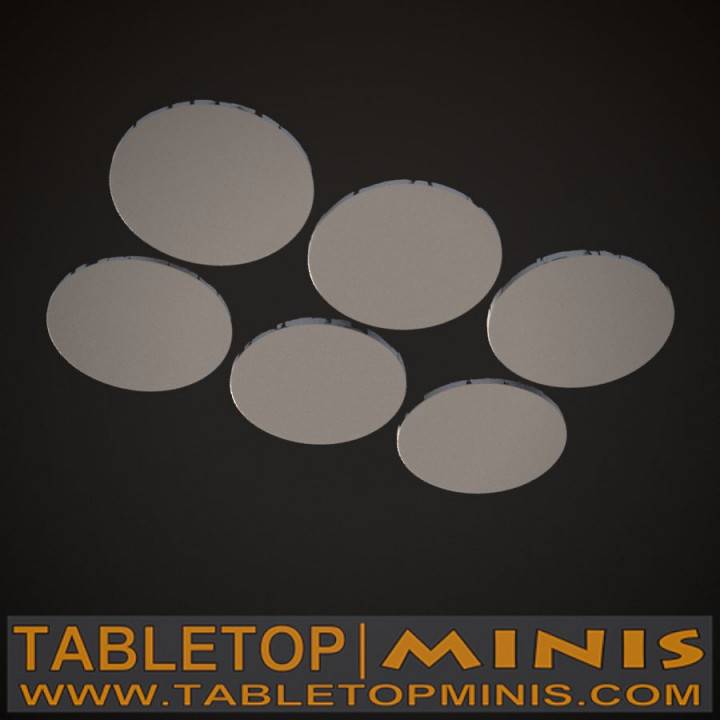 3D Printable Broken Tiles 65mm x 65mm Base Toppers by TableTopMinis