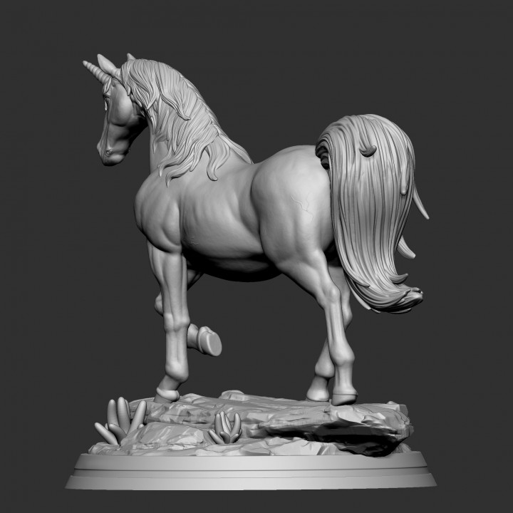 3D Printable UNICORN by YD STUDIO