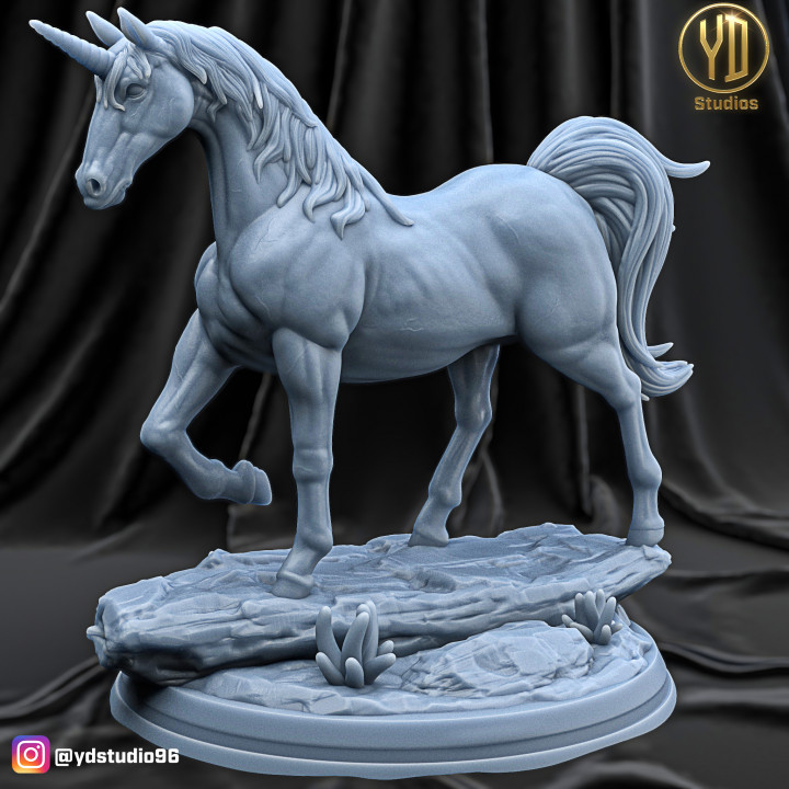3D Printable UNICORN by YD STUDIO