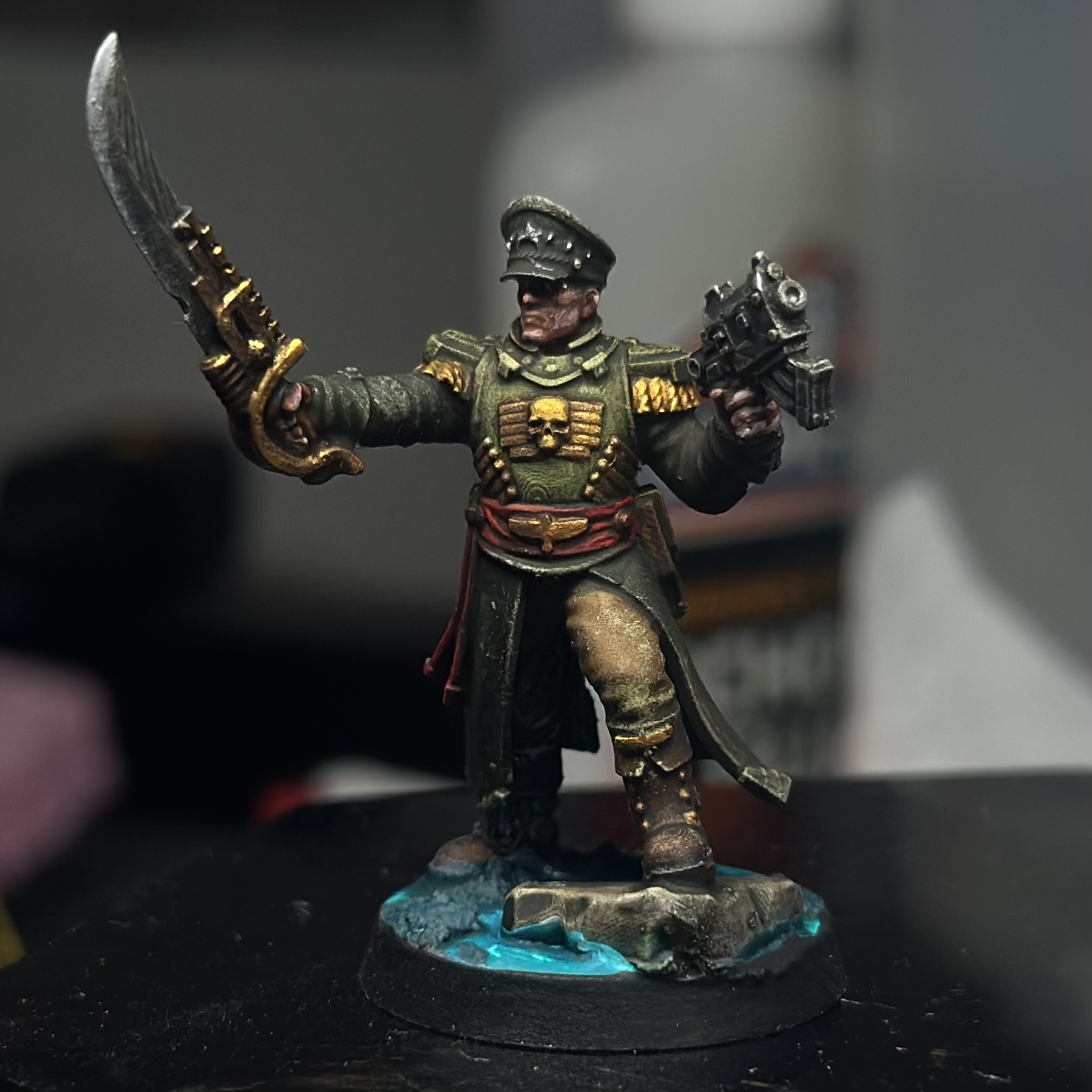 3D Printable Commissar – Imperial Guard by Adeptus Miniatures