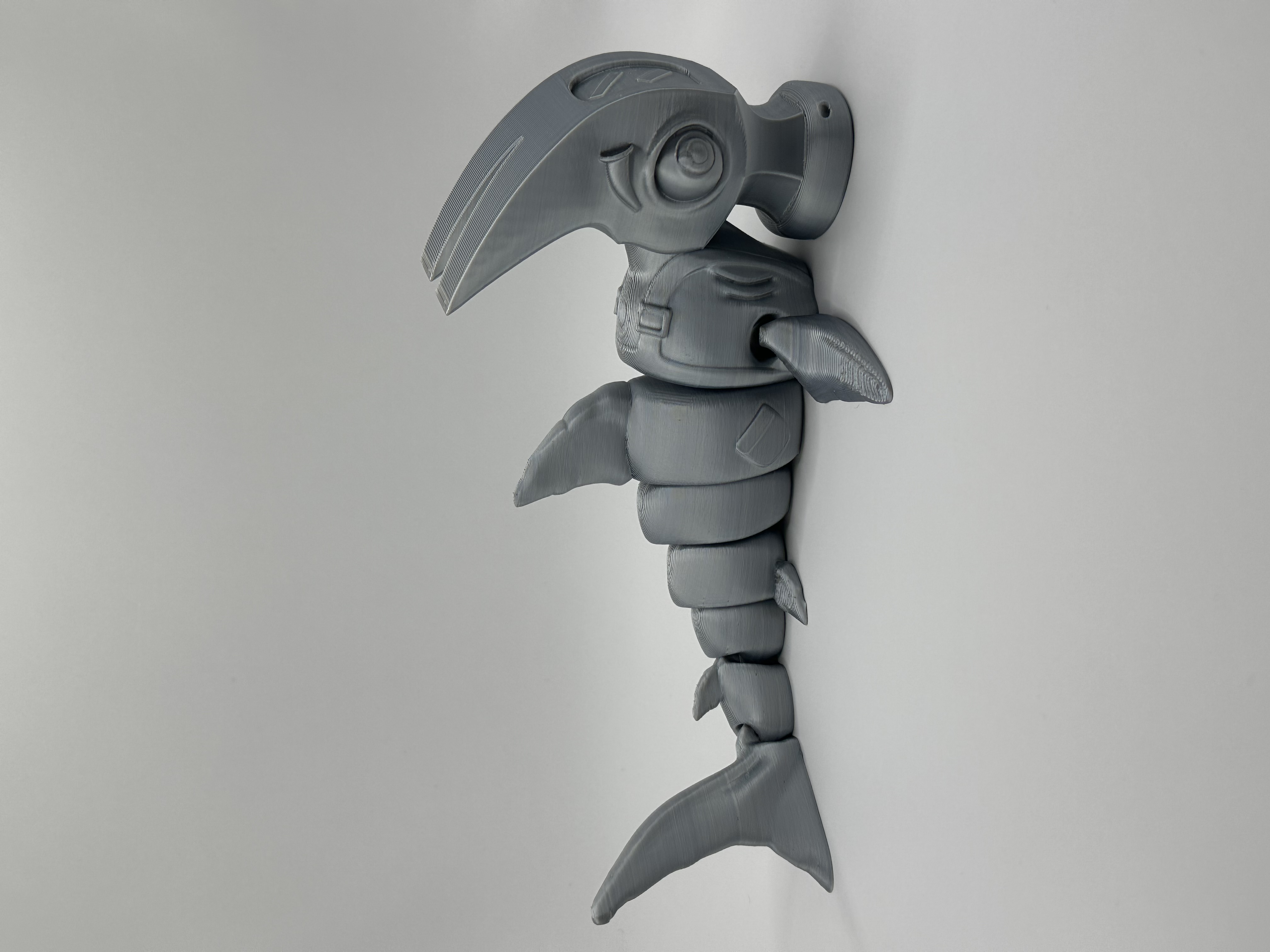 3D Printable Public Release: Flexi Factory Hammerhead Shark by Flexi ...