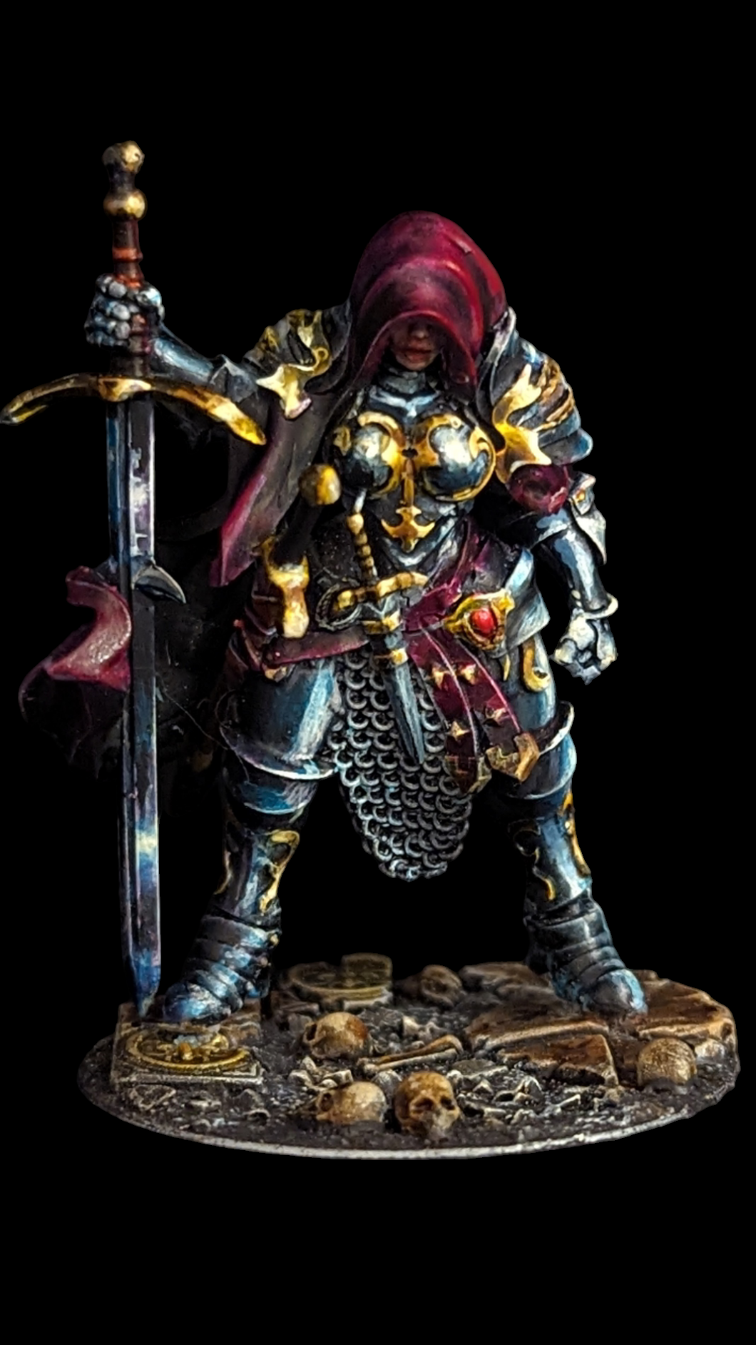 3D Printable Greatsword Female Knight by Across the Realms