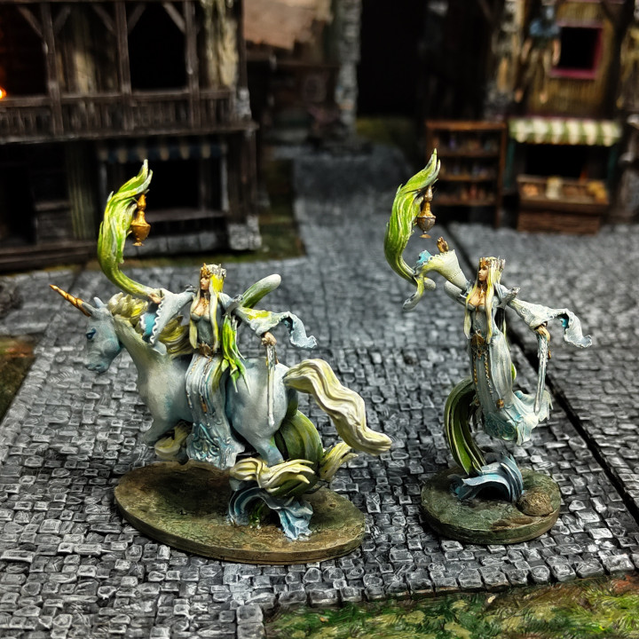 3D Printable Breton Heroes Set 1 by Sin's Miniatures