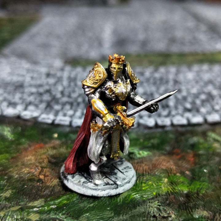 3D Printable Breton Heroes Set 1 by Sin's Miniatures