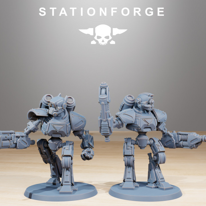 3D Printable Scavenger Mechanods by Station Forge