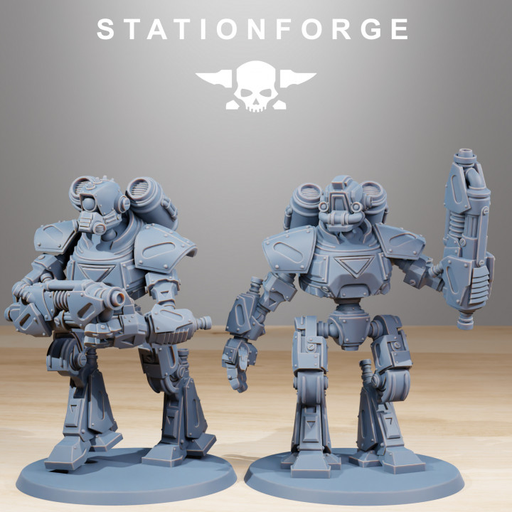 3D Printable Scavenger Mechanods by Station Forge
