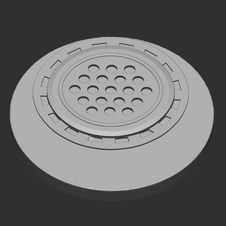 3D Printable 25mm Modern Bases for TTRPG and other Games by Harry's 3d ...