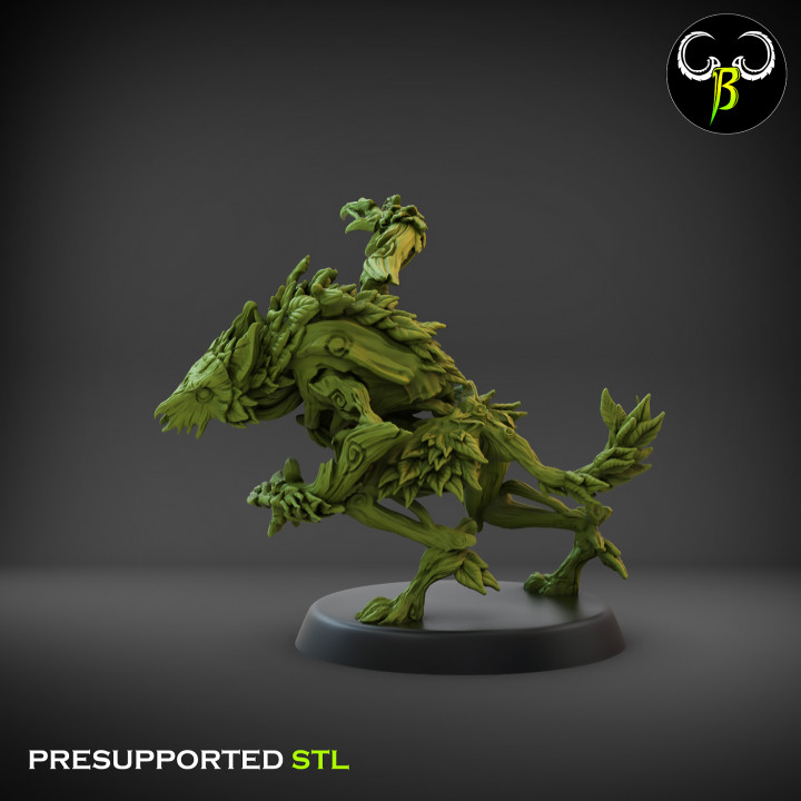 3D Printable Ferocious Spirit Claw Set B by ClayBeastCreation