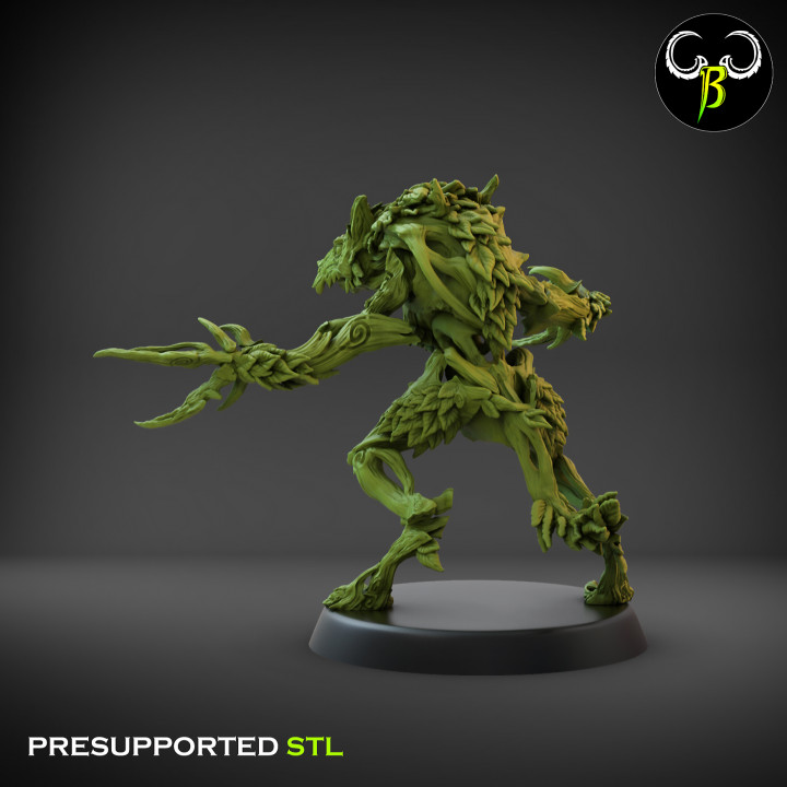 3D Printable Ferocious Spirit Claw Set C by ClayBeastCreation