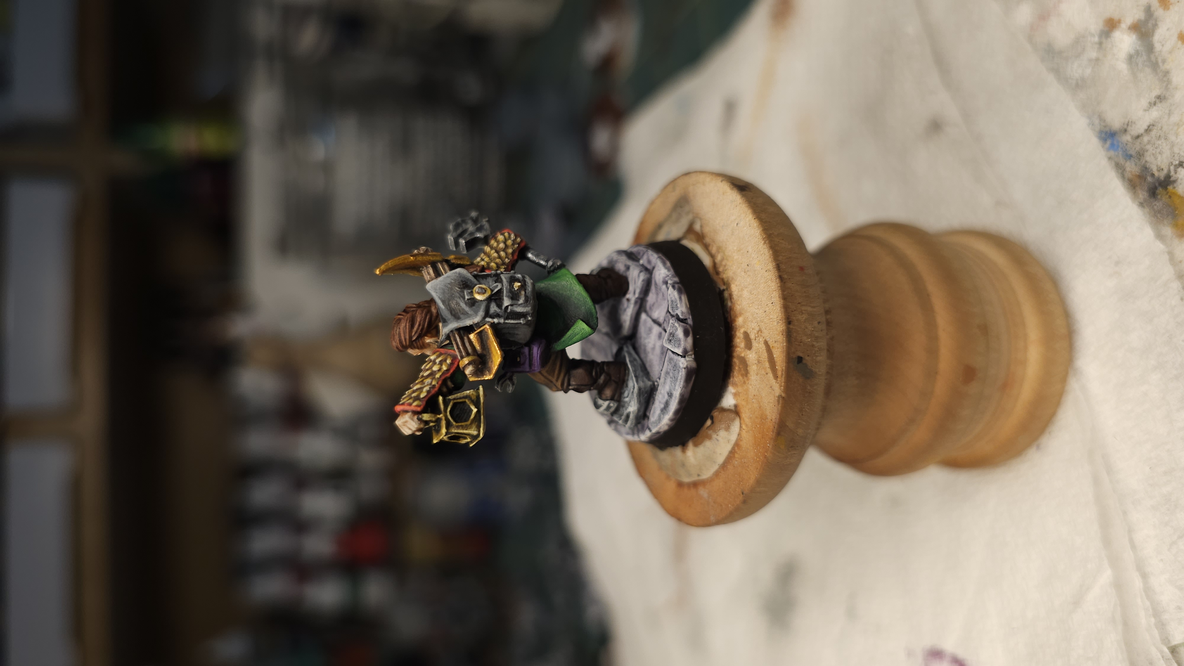 3D Printable Dwarf Female Adventurer - RPG Hero Character D&D 5e ...