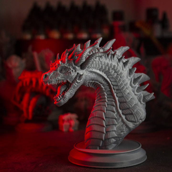 3D Printable Inferno Dragon by Wekster