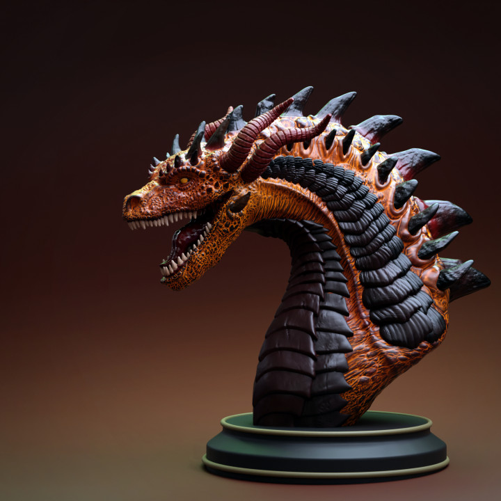 3D Printable Inferno Dragon by Wekster