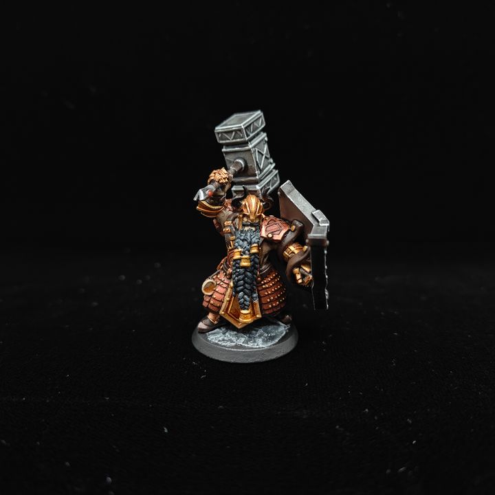 3D Print of Pack Dwarf Soldier Hammer by mar3ek