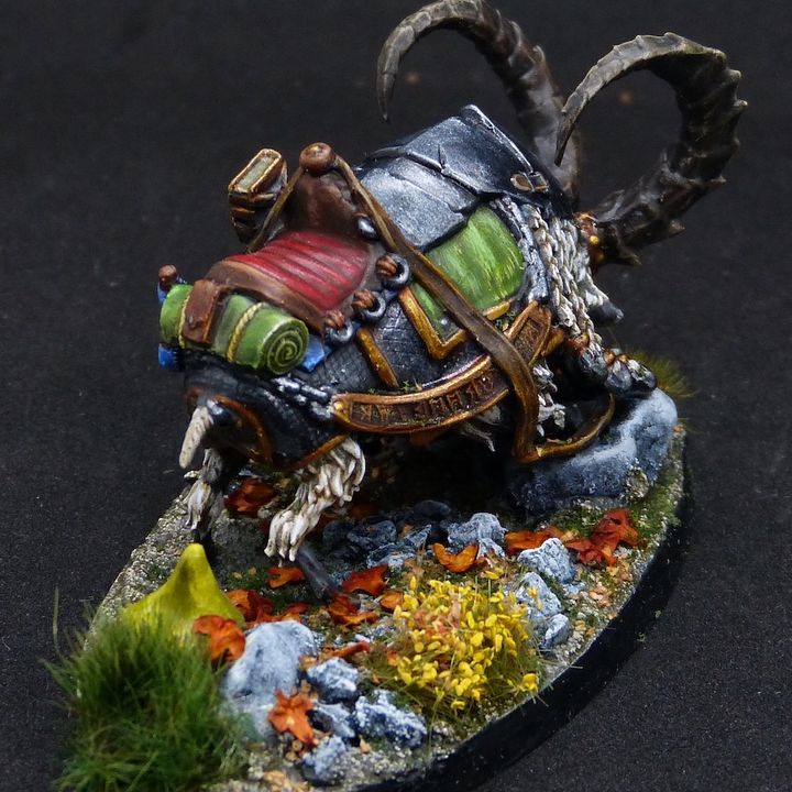 3D Print of Dwarf Goat 05 Break by Sir Isaac O'Connor